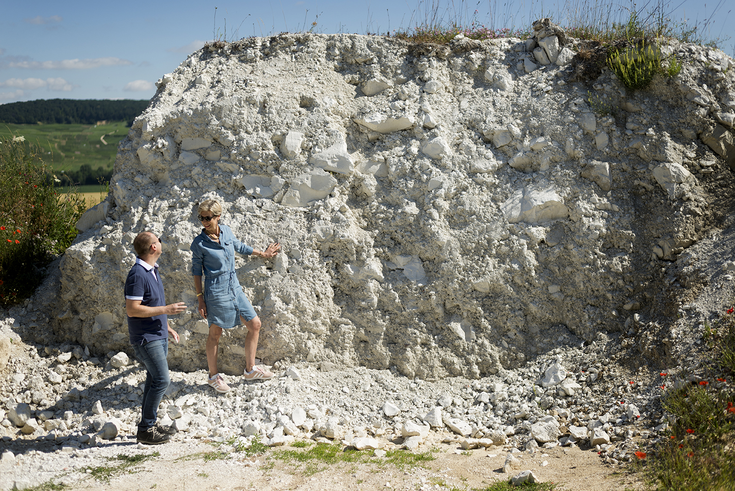 La craie en Champagne
